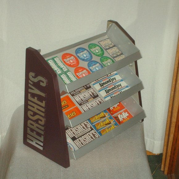 Hershey's | Accents | Hersheys Candies Plastic Advertising Display ...